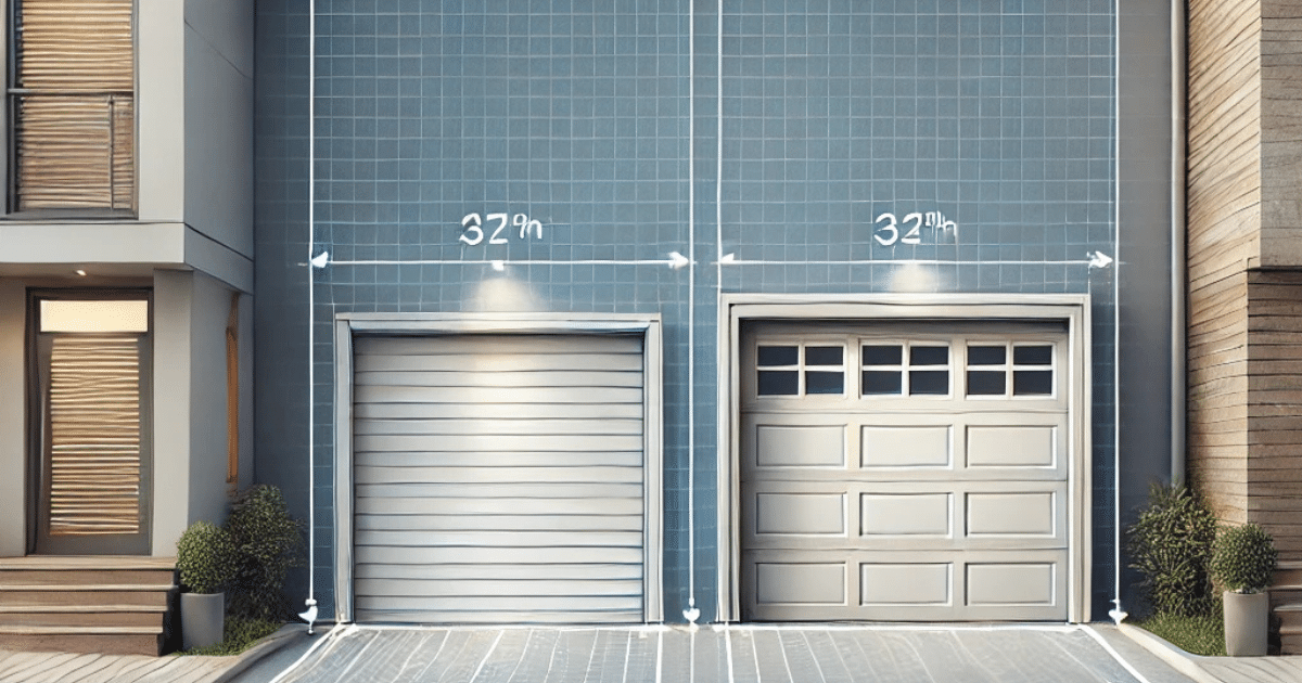 Overhead Door Sizes in Parker CO (Standard & Custom Option)